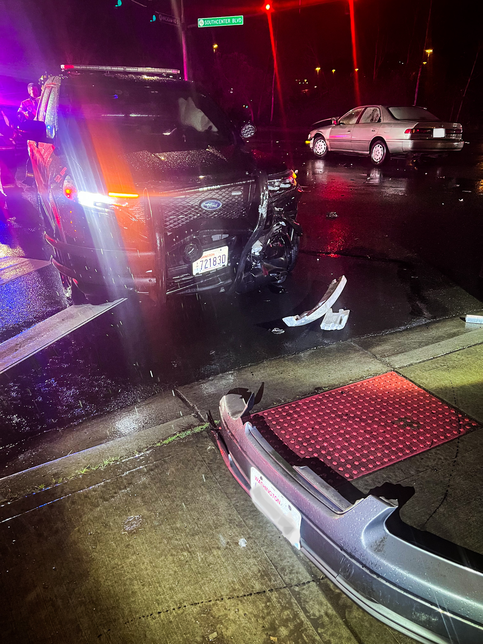 Officer Injured Following Collision with Suspected DUI Driver - Tukwila ...